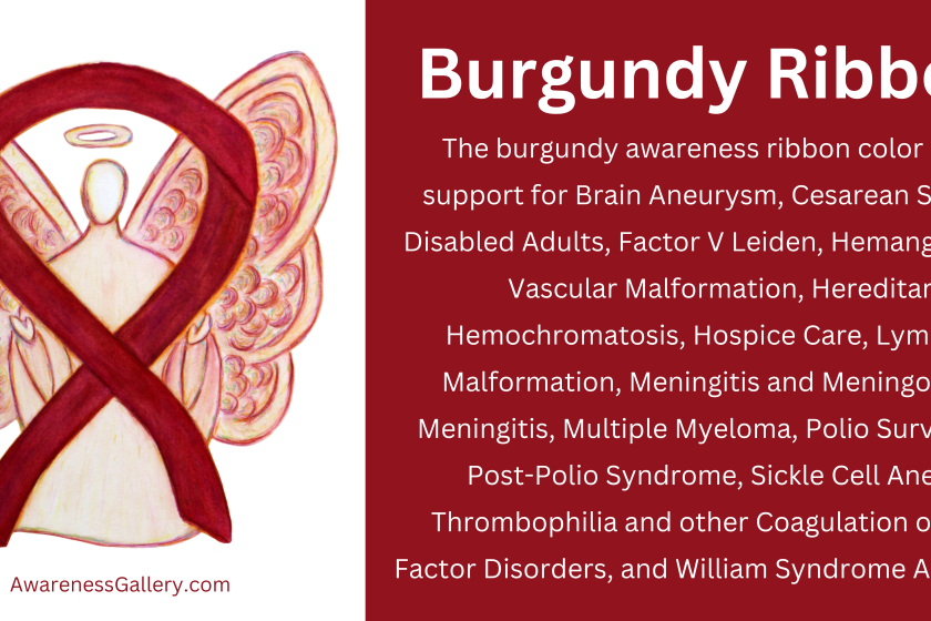 Coagulation or Blood Factor Disorders awareness ribbon Archives ...