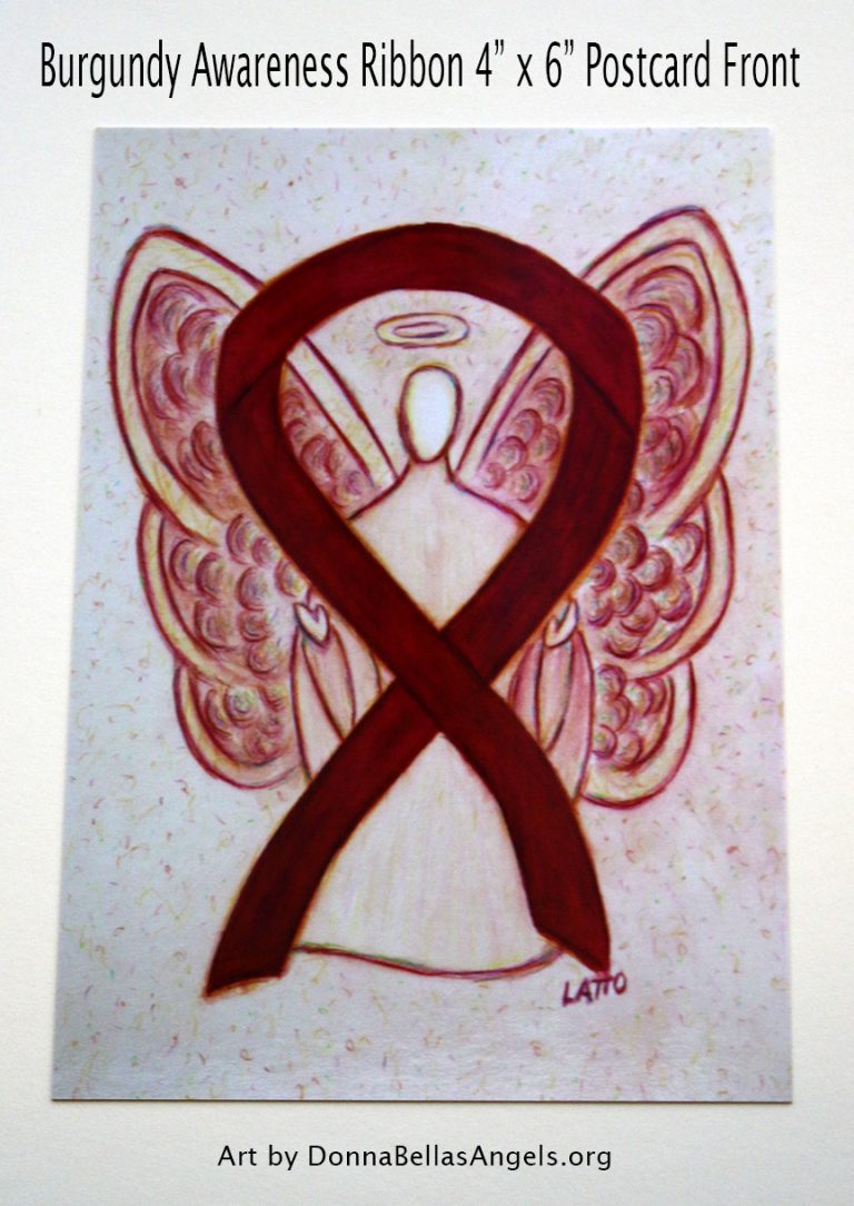 Multiple Myeloma Awareness Ribbon Archives - Awareness Gallery Art