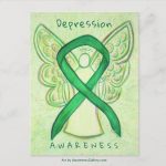 Depression Awareness Ribbon Custom Gifts and Merchandise - Awareness ...