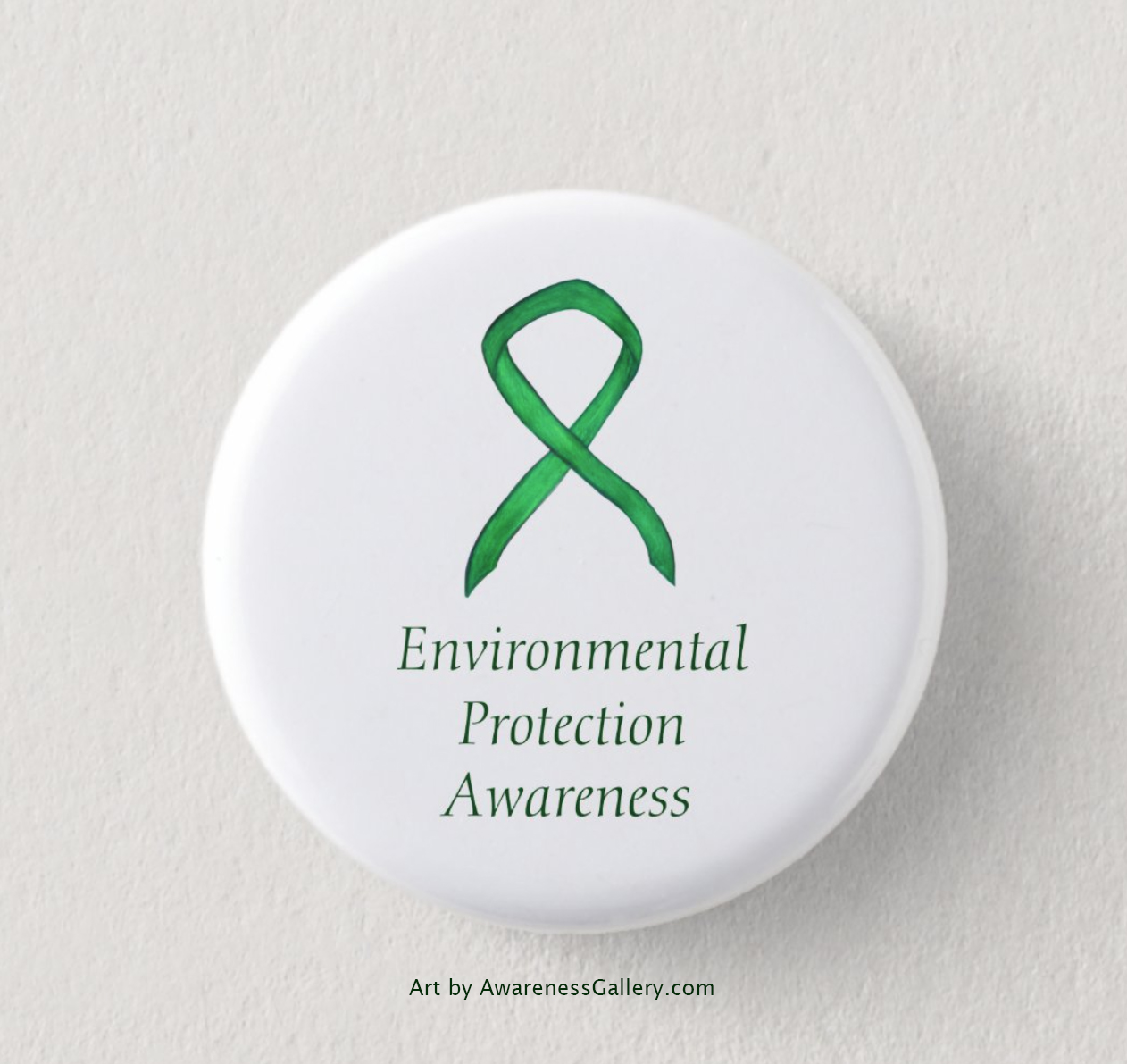 Environmental Protection Awareness Ribbon Custom Gifts and Merchandise ...