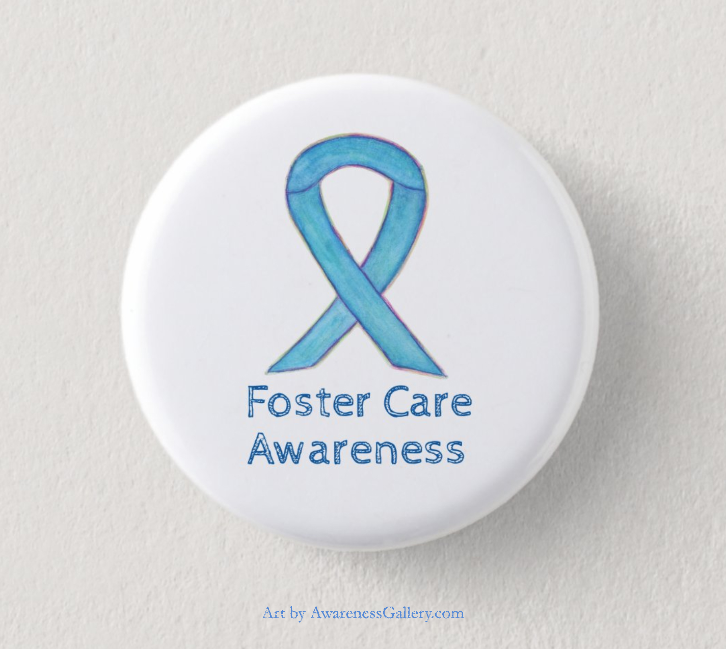 Foster Care Awareness Ribbon Custom Gifts and Merchandise - Awareness ...