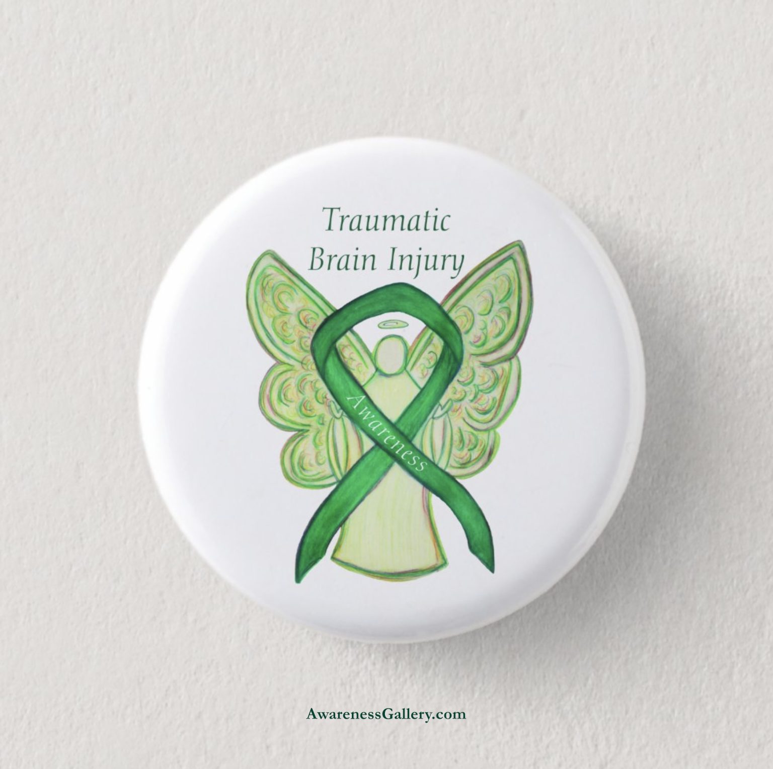 Traumatic Brain Injury (TBI) Awareness Ribbon Custom Gifts and ...
