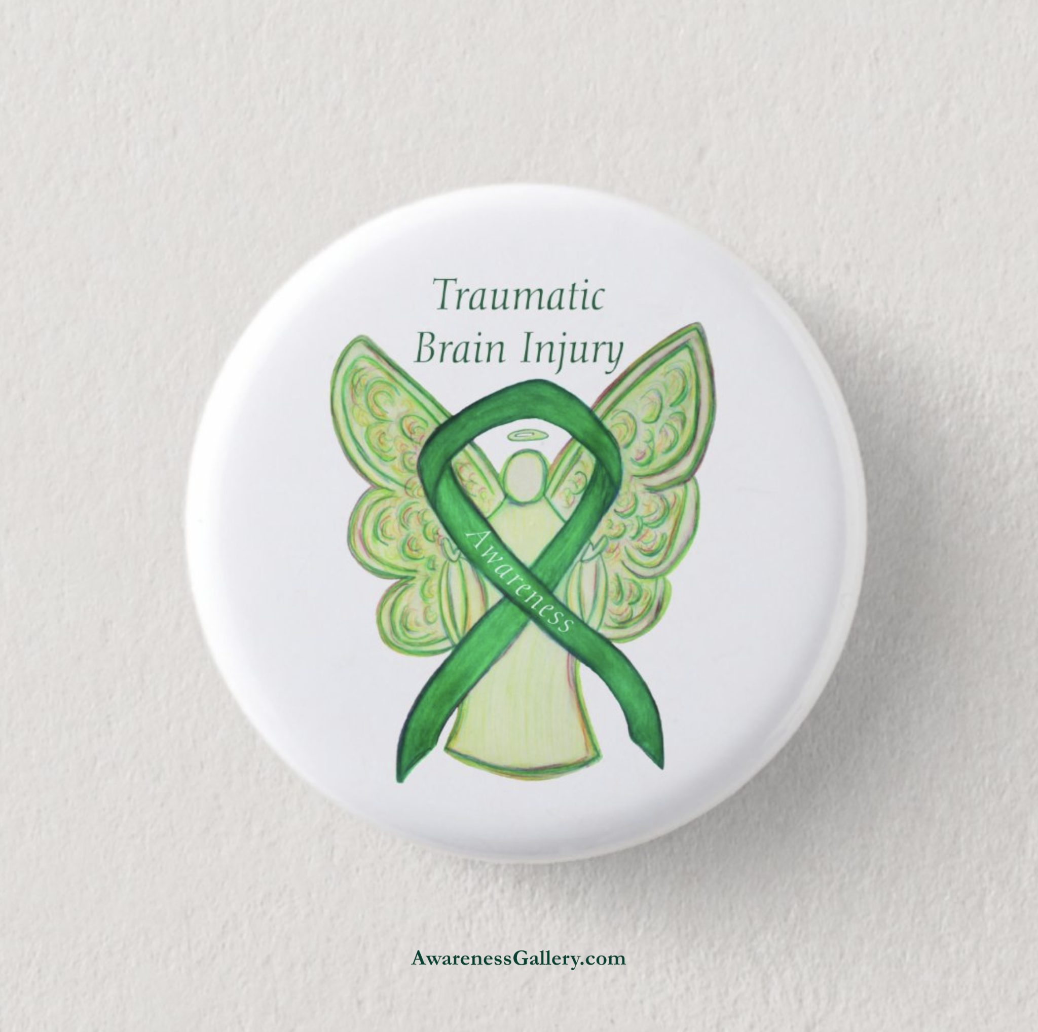 Traumatic Brain Injury (TBI) Awareness Ribbon Custom Gifts and ...