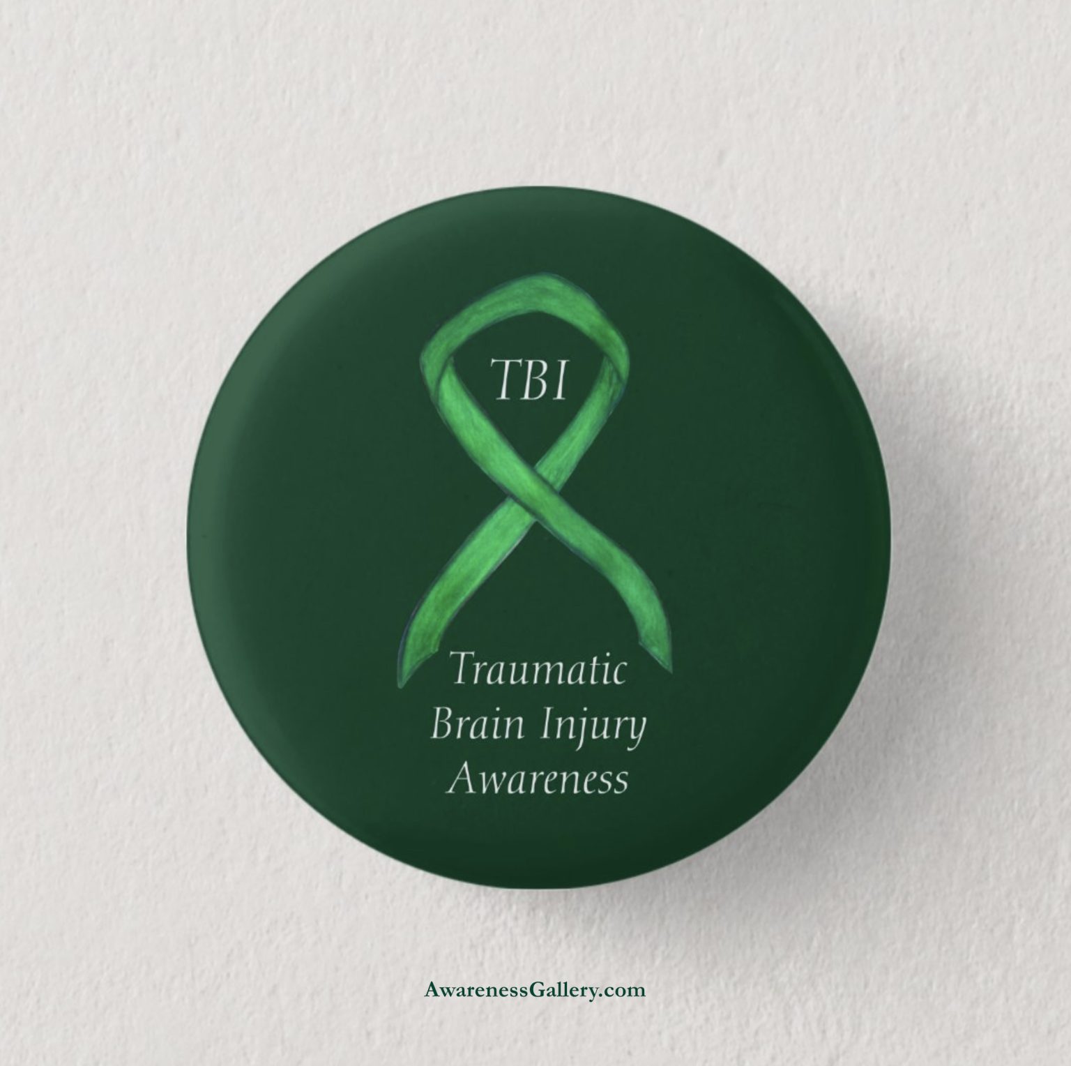 Traumatic Brain Injury (TBI) Awareness Ribbon Custom Gifts and ...