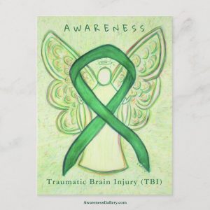 Traumatic Brain Injury (TBI) Awareness Ribbon Custom Gifts and ...