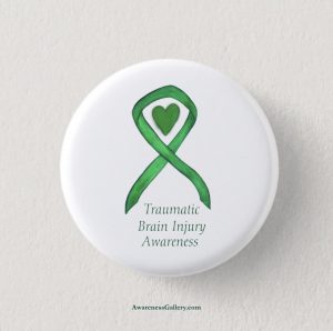 Traumatic Brain Injury (TBI) Awareness Ribbon Custom Gifts and ...